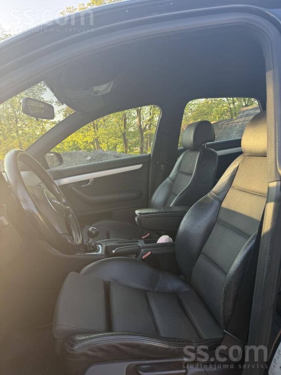 Melns Audi A4 2003 Liepāja, ar dzinēja tilpumu 1.90 L un nobraukumu 313 tūkst. km par 2350 €, foto 5 vietnē AUTOMOTO.COM.LV