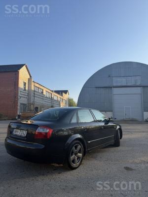 Melns Audi A4 2003 Liepāja, ar dzinēja tilpumu 1.90 L un nobraukumu 313 tūkst. km par 2350 €, foto 8 vietnē AUTOMOTO.COM.LV