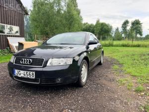 Black Audi A4 2003 in Valka, with an engine capacity of 1.90 L and mileage of 376 thousand km for 1650 €, photo  on AUTOMOTO.COM.LV
