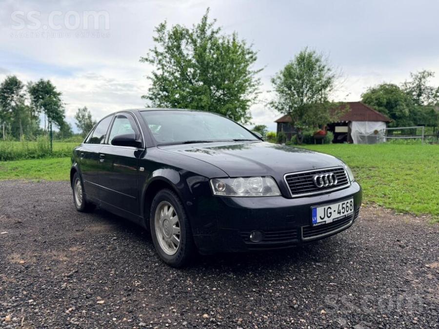 Black Audi A4 2003 in Valka, with an engine capacity of 1.90 L and mileage of 376 thousand km for 1650 €, photo 3 on AUTOMOTO.COM.LV