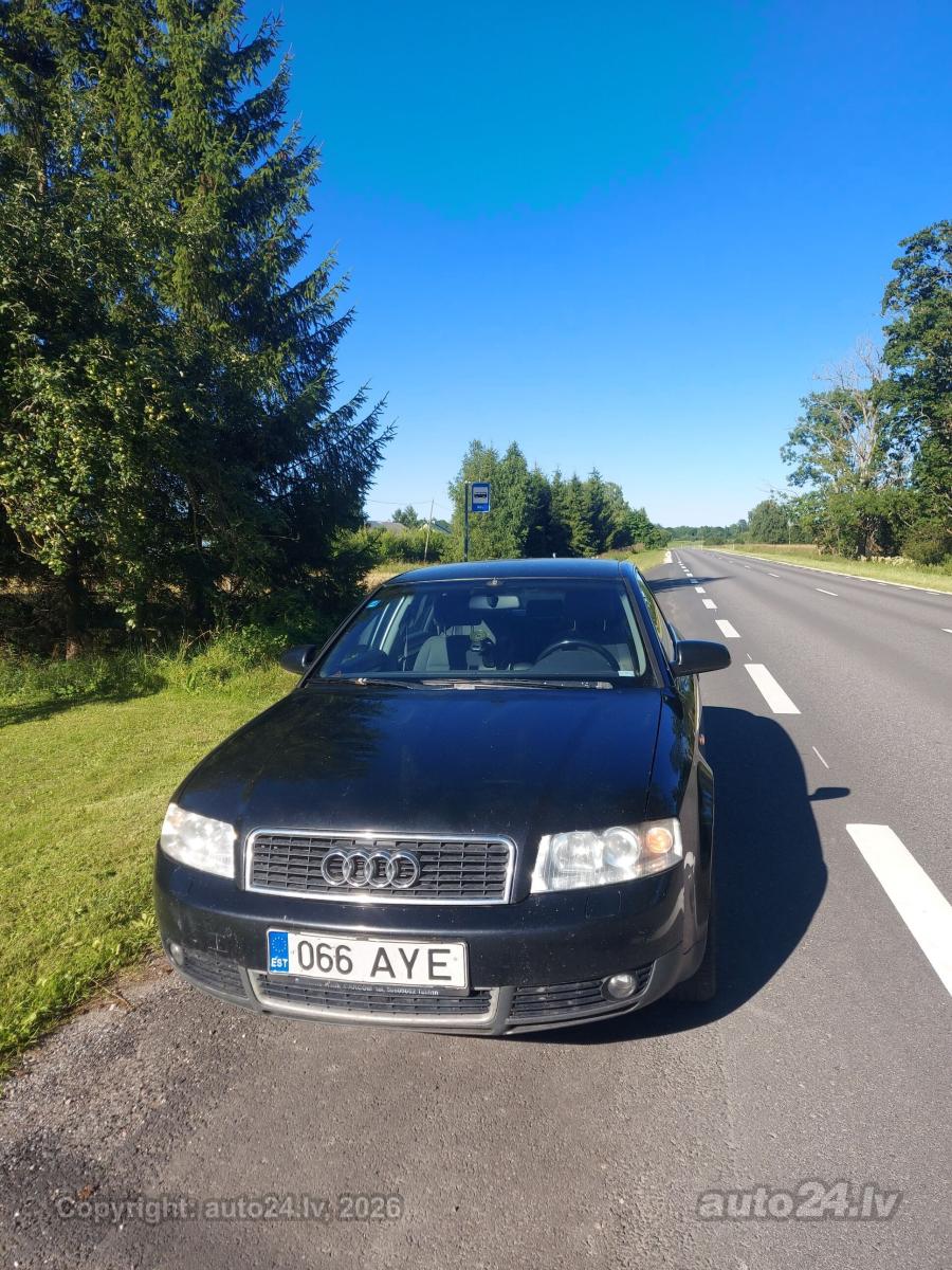 Черный Ауди А4 2003 в Таллин, объемом двигателя 2.00 л и пробегом 296 тыс. км за 1498 €, фото 1 на AUTOMOTO.COM.LV