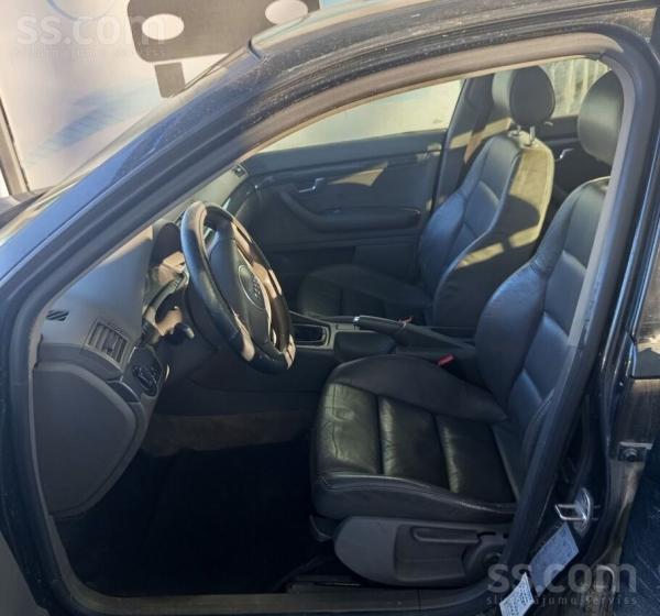 Melns Audi A4 2003 Rīga, ar dzinēja tilpumu 1.90 L un nobraukumu 424 tūkst. km par 1500 €, foto 7 vietnē AUTOMOTO.COM.LV