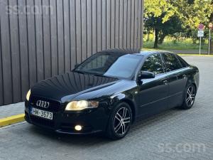 Black Audi A4 2004 in Riga, with an engine capacity of 2.00 L and mileage of 276 thousand km for 2490 €, photo 4 on AUTOMOTO.COM.LV