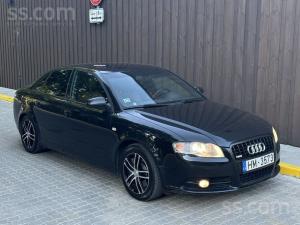 Black Audi A4 2004 in Riga, with an engine capacity of 2.00 L and mileage of 276 thousand km for 2490 €, photo 8 on AUTOMOTO.COM.LV