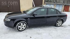 Melns Audi A4 2004 Daugavpils, ar dzinēja tilpumu 1.90 L un nobraukumu 417 tūkst. km par 1350 €, foto 2 vietnē AUTOMOTO.COM.LV