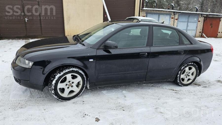 Melns Audi A4 2004 Daugavpils, ar dzinēja tilpumu 1.90 L un nobraukumu 417 tūkst. km par 1350 €, foto 2 vietnē AUTOMOTO.COM.LV