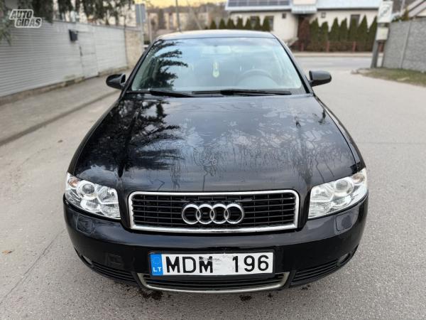 Melns Audi A4 2004 Kauņa, ar dzinēja tilpumu 1.60 L un nobraukumu 343 tūkst. km par 1750 €, foto 2 vietnē AUTOMOTO.COM.LV