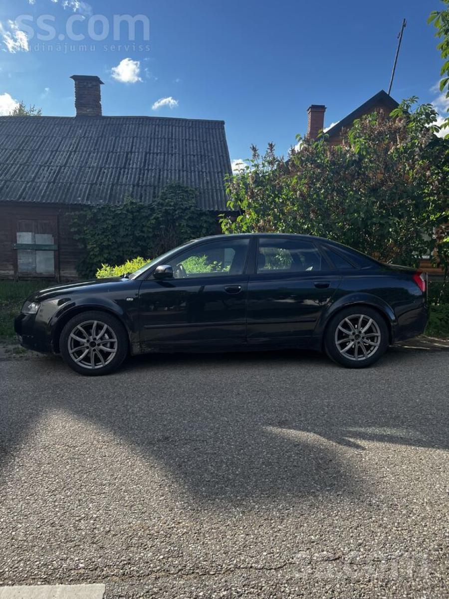 Melns Audi A4 2004 Daugavpils, ar dzinēja tilpumu 1.90 L un nobraukumu 0 tūkst. km par 1700 €, foto 4 vietnē AUTOMOTO.COM.LV