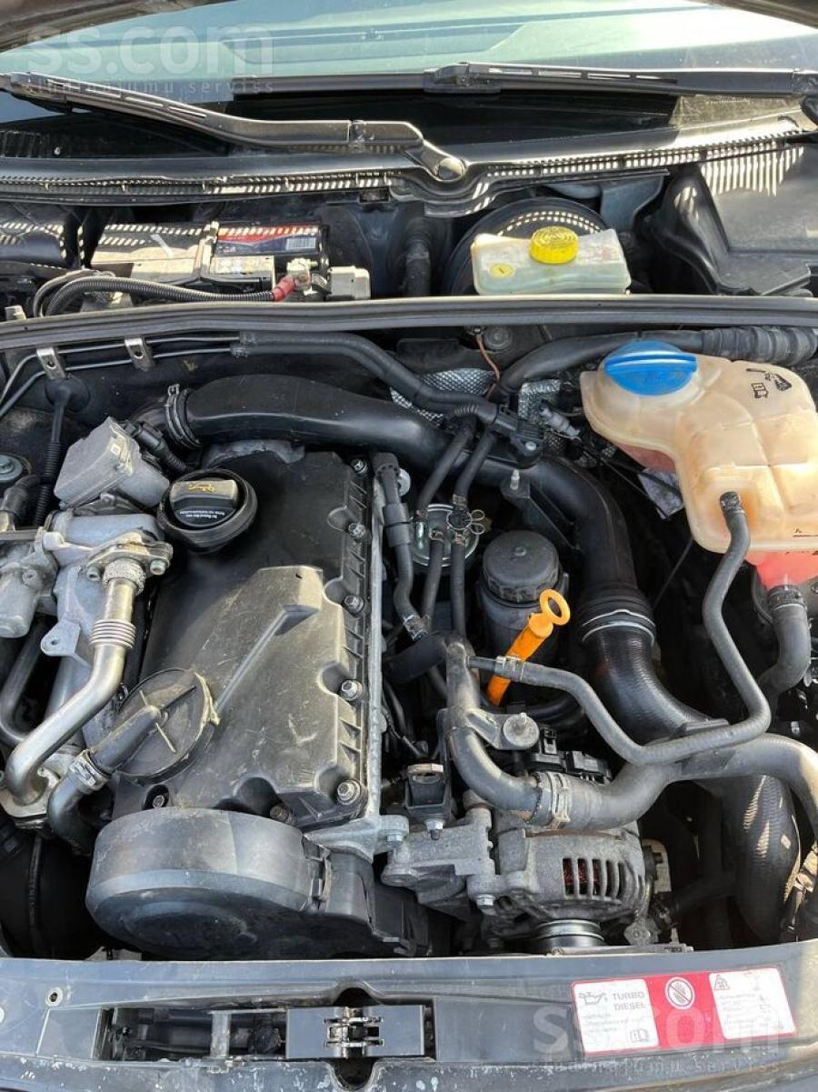 Melns Audi A4 2004 Daugavpils, ar dzinēja tilpumu 1.90 L un nobraukumu 0 tūkst. km par 1700 €, foto 9 vietnē AUTOMOTO.COM.LV