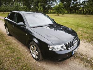 Melns Audi A4 2004 Bauska, ar dzinēja tilpumu 2.50 L un nobraukumu 427 tūkst. km par 1000 €, foto  vietnē AUTOMOTO.COM.LV