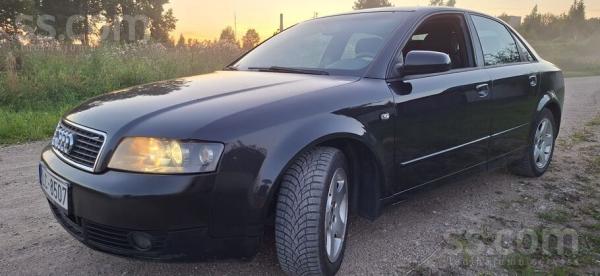Black Audi A4 2004 in Daugavpils, with an engine capacity of 1.90 L and mileage of 400 thousand km for 1600 €, photo 3 on AUTOMOTO.COM.LV