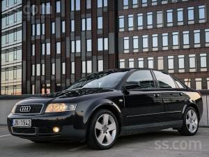 Black Audi A4 2004 in Riga, with an engine capacity of 1.90 L and mileage of 351 thousand km for 1790 €, photo 3 on AUTOMOTO.COM.LV