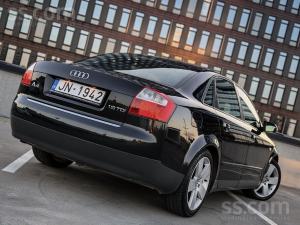Black Audi A4 2004 in Riga, with an engine capacity of 1.90 L and mileage of 351 thousand km for 1790 €, photo 7 on AUTOMOTO.COM.LV