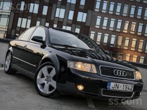 Black Audi A4 2004 in Riga, with an engine capacity of 1.90 L and mileage of 351 thousand km for 1790 €, photo 9 on AUTOMOTO.COM.LV