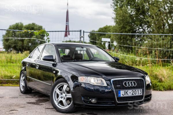 Melns Audi A4 2004 Rīga, ar dzinēja tilpumu 3.00 L un nobraukumu 312 tūkst. km par 3790 €, foto 2 vietnē AUTOMOTO.COM.LV