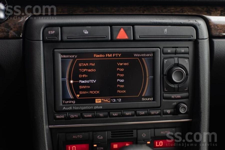 Melns Audi A4 2004 Rīga, ar dzinēja tilpumu 3.00 L un nobraukumu 312 tūkst. km par 3790 €, foto 19 vietnē AUTOMOTO.COM.LV