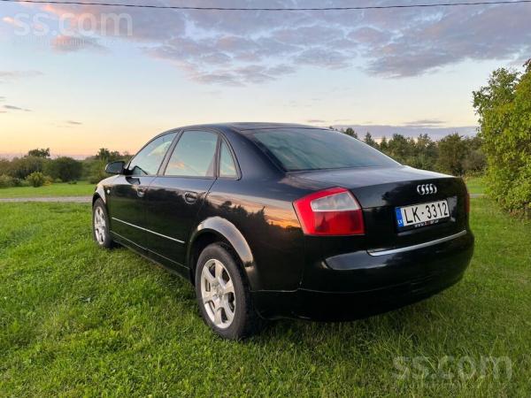 Black Audi A4 2004 in Saldus, with an engine capacity of 1.90 L and mileage of 294 thousand km for 1650 €, photo 5 on AUTOMOTO.COM.LV