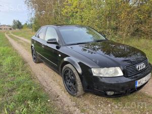 Black Audi A4 2004 in Daugavpils, with an engine capacity of 2.50 L and mileage of 339 thousand km for 1250 €, photo 3 on AUTOMOTO.COM.LV