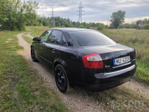 Black Audi A4 2004 in Daugavpils, with an engine capacity of 2.50 L and mileage of 339 thousand km for 1250 €, photo 5 on AUTOMOTO.COM.LV