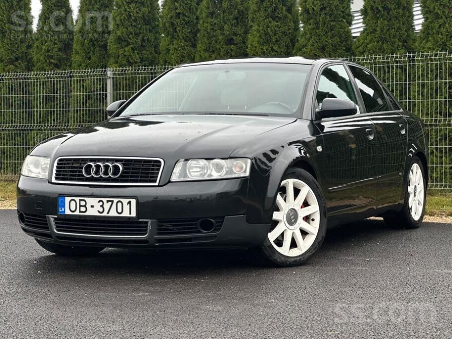 Melns Audi A4 2004 Jelgava, ar dzinēja tilpumu 1.90 L un nobraukumu 0 tūkst. km par 1750 €, foto 1 vietnē AUTOMOTO.COM.LV