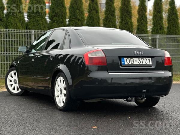 Melns Audi A4 2004 Jelgava, ar dzinēja tilpumu 1.90 L un nobraukumu 0 tūkst. km par 1750 €, foto 5 vietnē AUTOMOTO.COM.LV