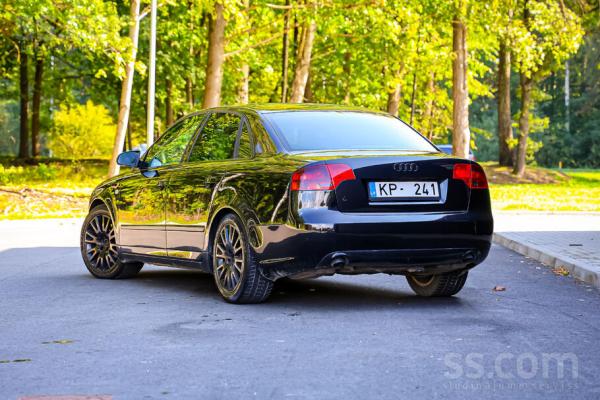 Melns Audi A4 2005 Jelgava, ar dzinēja tilpumu 3.00 L un nobraukumu 0 tūkst. km par 4300 €, foto 2 vietnē AUTOMOTO.COM.LV