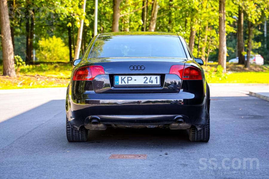 Melns Audi A4 2005 Jelgava, ar dzinēja tilpumu 3.00 L un nobraukumu 0 tūkst. km par 4300 €, foto 5 vietnē AUTOMOTO.COM.LV