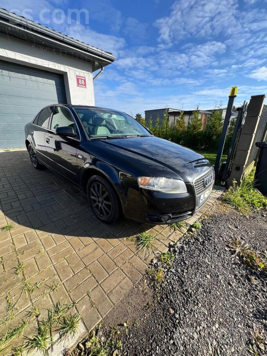 Melns Audi A4 2005 Rīga, ar dzinēja tilpumu 2.00 L un nobraukumu 394 tūkst. km par 2200 €, foto 5 vietnē AUTOMOTO.COM.LV
