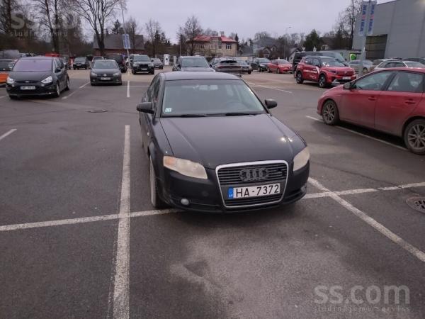 Black Audi A4 2005 in Saldus, with an engine capacity of 1.90 L and mileage of 336 thousand km for 950 €, photo 9 on AUTOMOTO.COM.LV