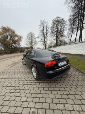 Black Audi A4 2005 in Preili, with an engine capacity of 1.90 L and mileage of 410 thousand km for 1700 €, photo 3 on AUTOMOTO.COM.LV
