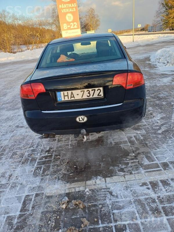 Melns Audi A4 2005 Tukums, ar dzinēja tilpumu 1.90 L un nobraukumu 0 tūkst. km par 1550 €, foto 2 vietnē AUTOMOTO.COM.LV