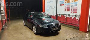 Melns Audi A4 2005 Rīga, ar dzinēja tilpumu 2.50 L un nobraukumu 241 tūkst. km par 2500 €, foto  vietnē AUTOMOTO.COM.LV
