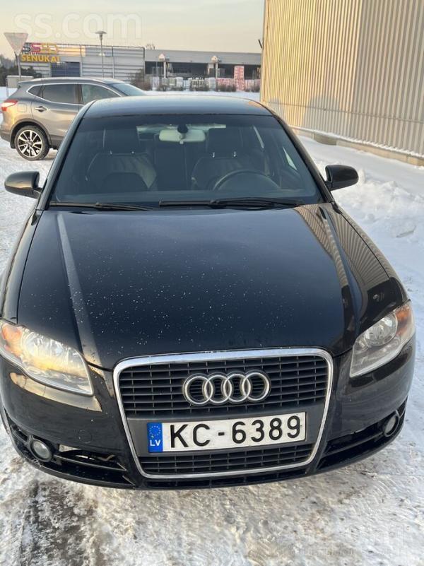 Melns Audi A4 2005 Rīga, ar dzinēja tilpumu 1.90 L un nobraukumu 330 tūkst. km par 1900 €, foto 9 vietnē AUTOMOTO.COM.LV