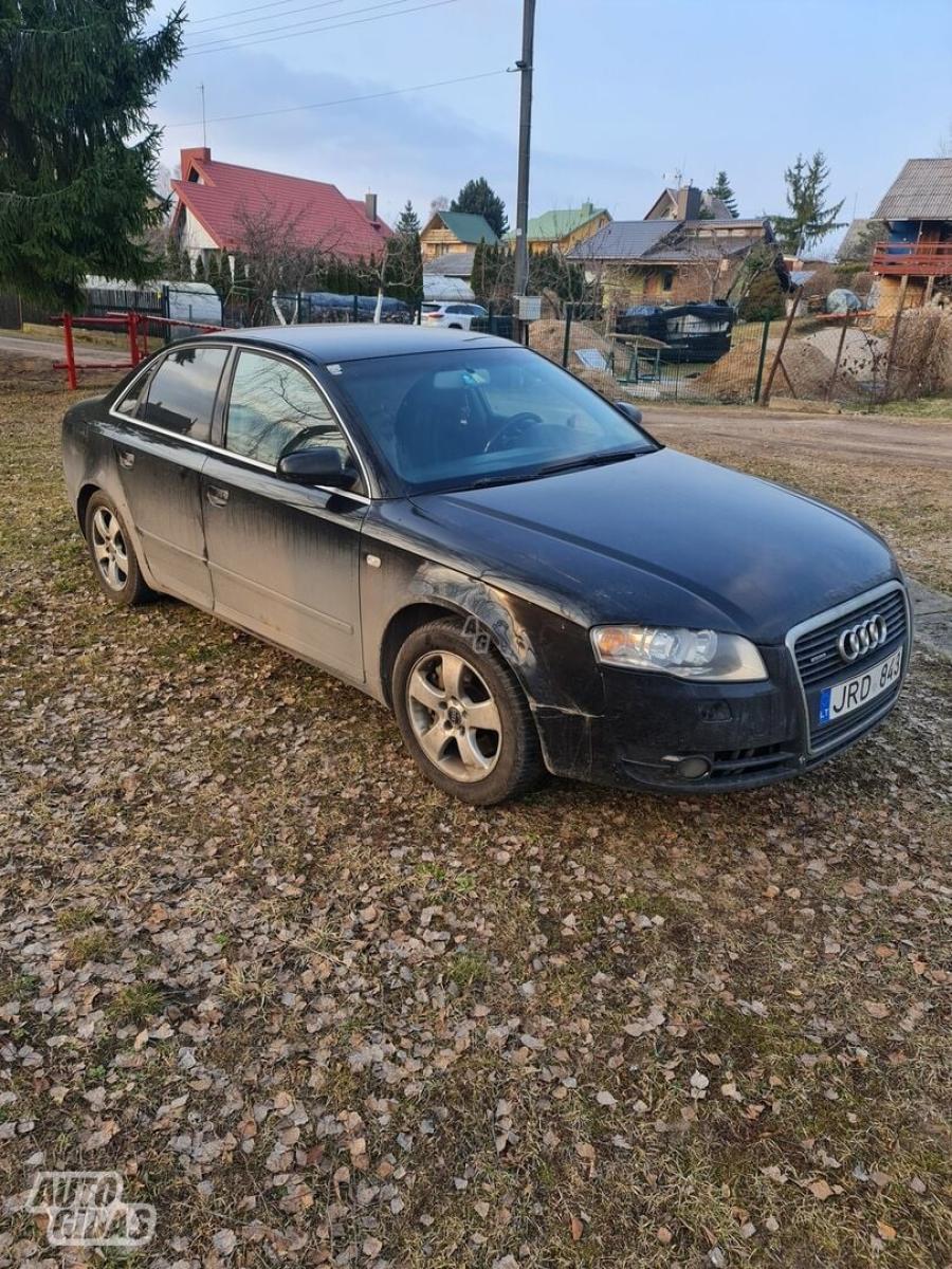Black Audi A4 2005 in Kaunas, with an engine capacity of 3.00 L and mileage of 402 thousand km for 1650 €, photo 1 on AUTOMOTO.COM.LV