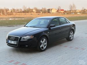 Black Audi A4 2005 in Siauliai, with an engine capacity of 2.00 L and mileage of 295 thousand km for 2500 €, photo 5 on AUTOMOTO.COM.LV