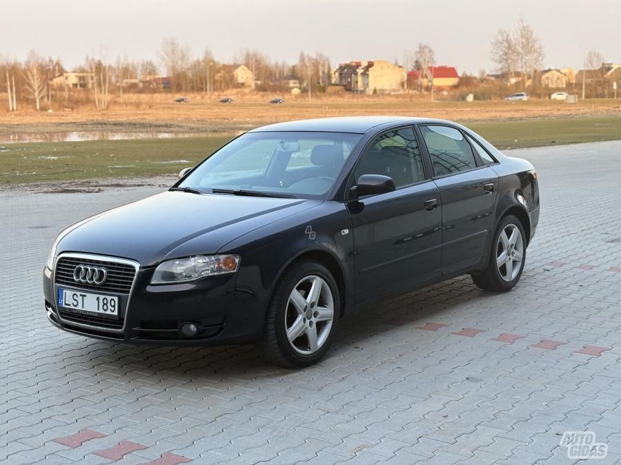 Black Audi A4 2005 in Siauliai, with an engine capacity of 2.00 L and mileage of 295 thousand km for 2500 €, photo 5 on AUTOMOTO.COM.LV