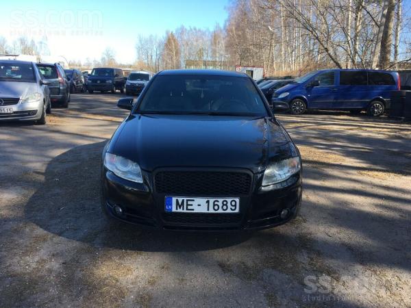 Black Audi A4 2005 in Riga, with an engine capacity of 2.50 L and mileage of 0 thousand km for 1650 €, photo 1 on AUTOMOTO.COM.LV