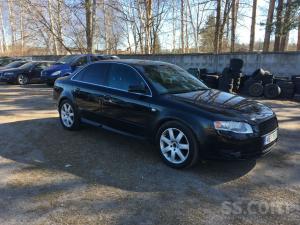 Black Audi A4 2005 in Riga, with an engine capacity of 2.50 L and mileage of 0 thousand km for 1650 €, photo 3 on AUTOMOTO.COM.LV