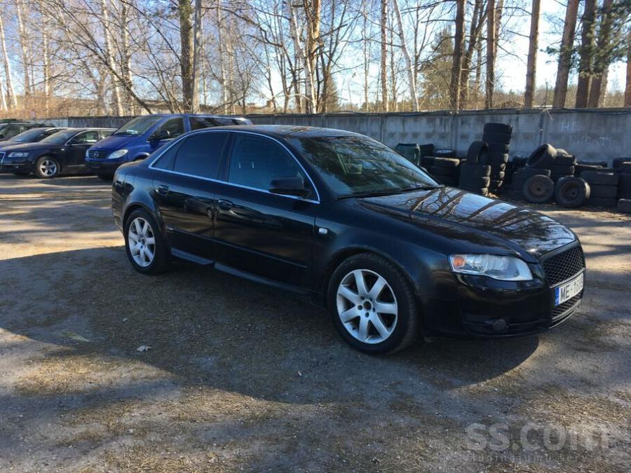 Black Audi A4 2005 in Riga, with an engine capacity of 2.50 L and mileage of 0 thousand km for 1650 €, photo 3 on AUTOMOTO.COM.LV