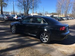 Black Audi A4 2005 in Riga, with an engine capacity of 2.50 L and mileage of 0 thousand km for 1650 €, photo 8 on AUTOMOTO.COM.LV