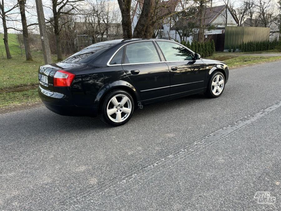 Black Audi A4 2005 in Prienai, with an engine capacity of 1.90 L and mileage of 319 thousand km for 2950 €, photo 1 on AUTOMOTO.COM.LV