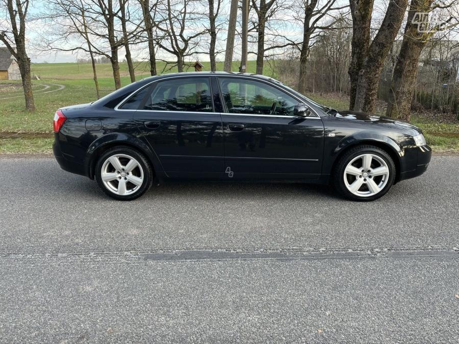 Black Audi A4 2005 in Prienai, with an engine capacity of 1.90 L and mileage of 319 thousand km for 2950 €, photo 8 on AUTOMOTO.COM.LV