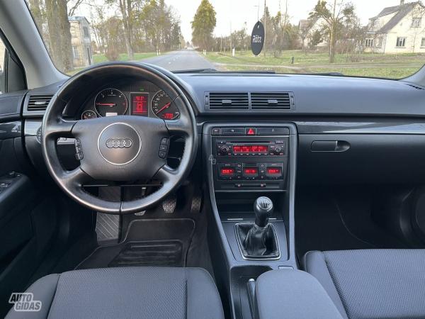 Black Audi A4 2005 in Prienai, with an engine capacity of 1.90 L and mileage of 319 thousand km for 2950 €, photo 9 on AUTOMOTO.COM.LV