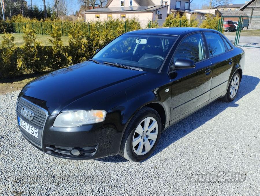 Black Audi A4 2005 in Rapla, with an engine capacity of 1.90 L and mileage of 440 thousand km for 1550 €, photo 1 on AUTOMOTO.COM.LV