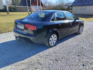 Black Audi A4 2005 in Rapla, with an engine capacity of 1.90 L and mileage of 440 thousand km for 1550 €, photo 4 on AUTOMOTO.COM.LV