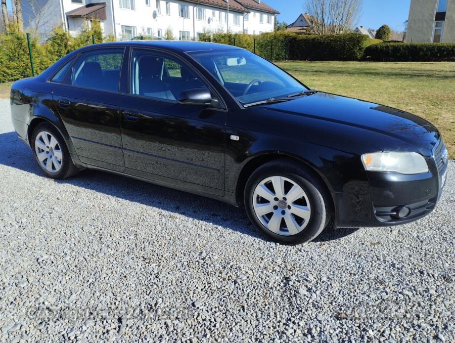 Black Audi A4 2005 in Rapla, with an engine capacity of 1.90 L and mileage of 440 thousand km for 1550 €, photo 5 on AUTOMOTO.COM.LV