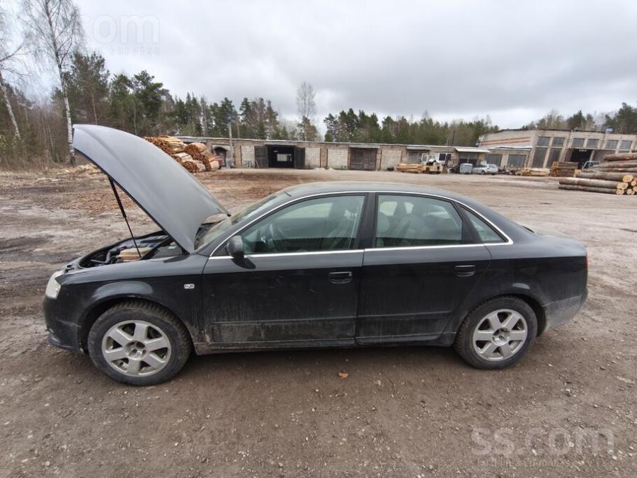 Black Audi A4 2005 in Limbazi, with an engine capacity of 2.00 L and mileage of 356 thousand km for 2000 €, photo 3 on AUTOMOTO.COM.LV
