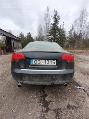 Black Audi A4 2005 in Limbazi, with an engine capacity of 2.00 L and mileage of 356 thousand km for 2000 €, photo 4 on AUTOMOTO.COM.LV