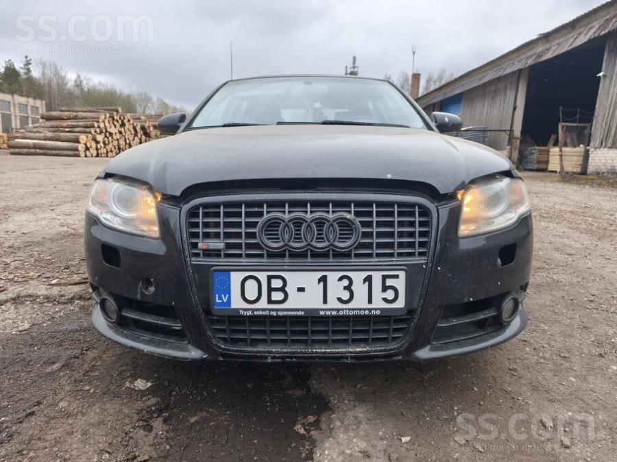 Black Audi A4 2005 in Limbazi, with an engine capacity of 2.00 L and mileage of 356 thousand km for 2000 €, photo 8 on AUTOMOTO.COM.LV