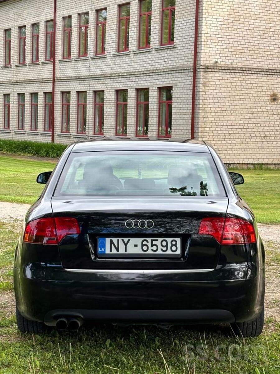 Melns Audi A4 2005 Talsi, ar dzinēja tilpumu 1.90 L un nobraukumu 343 tūkst. km par 3400 €, foto 6 vietnē AUTOMOTO.COM.LV